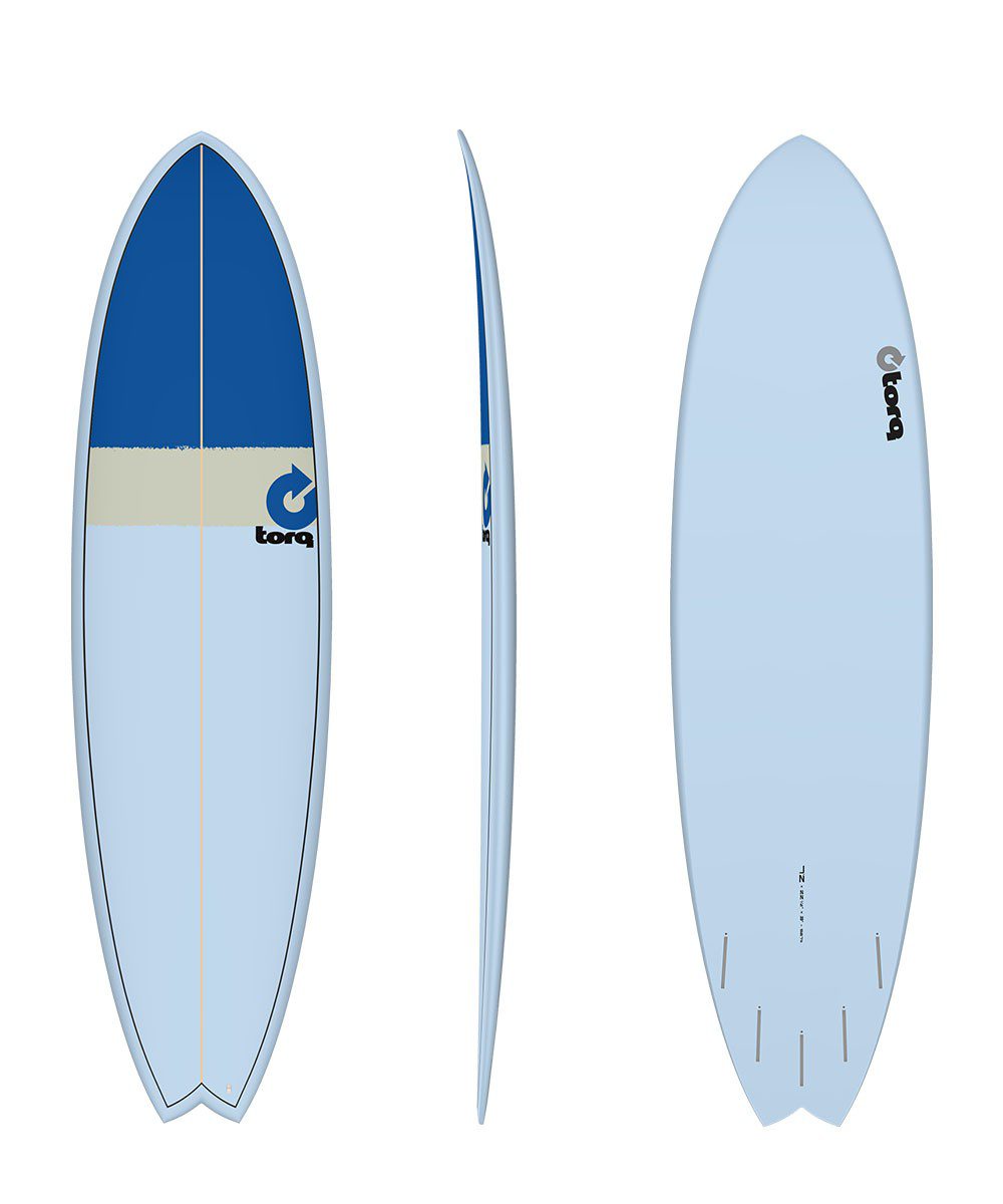7'2 Torq Fish Surfboard For Hire - Croyde Surf Hire